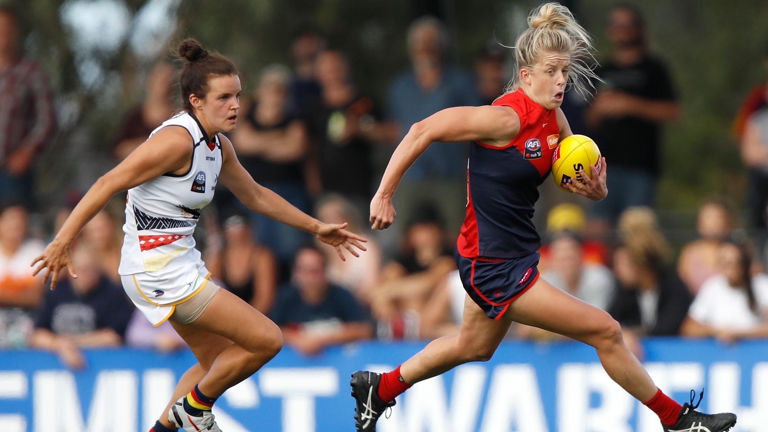 Patterson busting perception and her PHD one step at at time | AFL ...